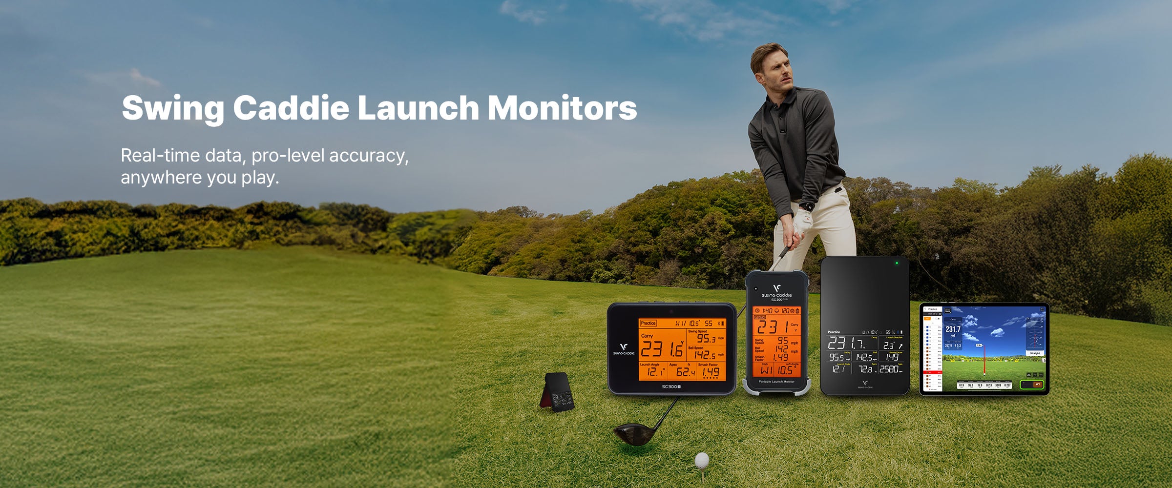 Voice Caddie Europe — Launch Monitors, Laser Rangefinders & Golf GPS
